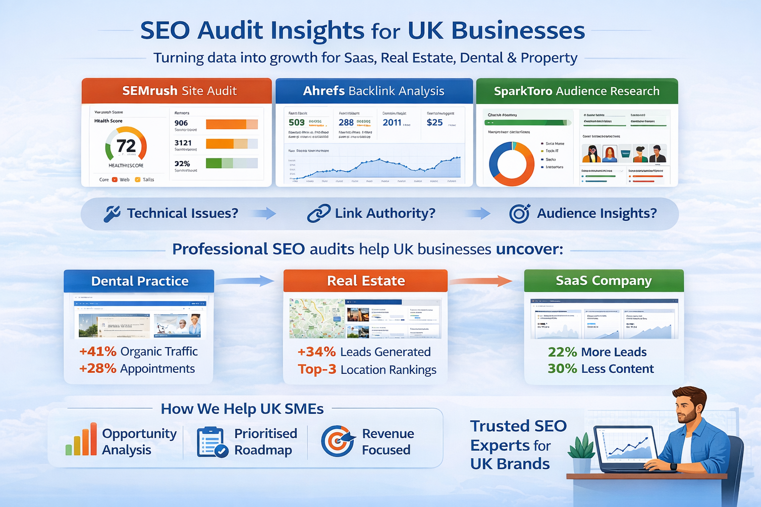 SEO Website Audit Tools and Reviews for UK Businesses
